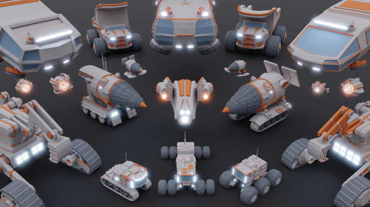 Sci-Fi Modular Outpost & Base Builder Kit: 22 Futuristic Buildings ...