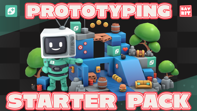 The KayKit Prototyping Starter Pack (GameDev.tv Edition) | GameDev.tv