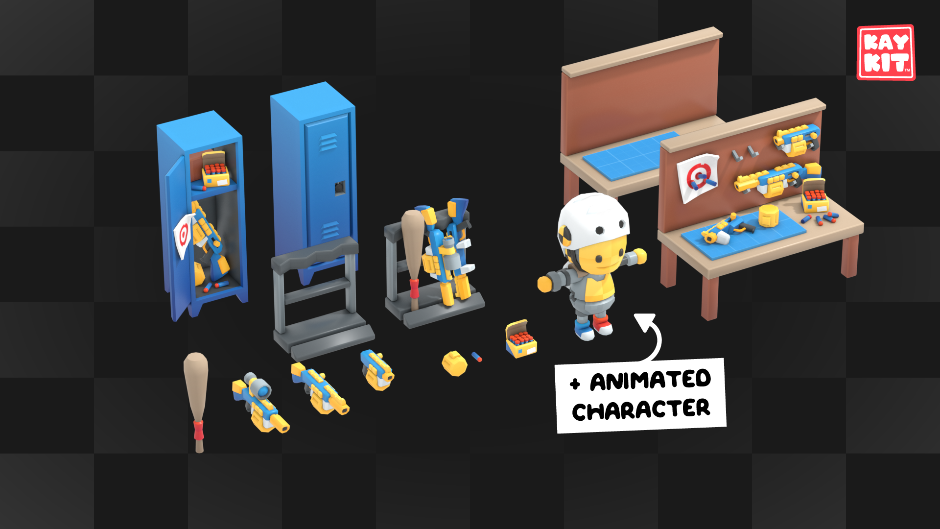 The KayKit Prototyping Power Pack (GameDev.tv Edition) | GameDev.tv