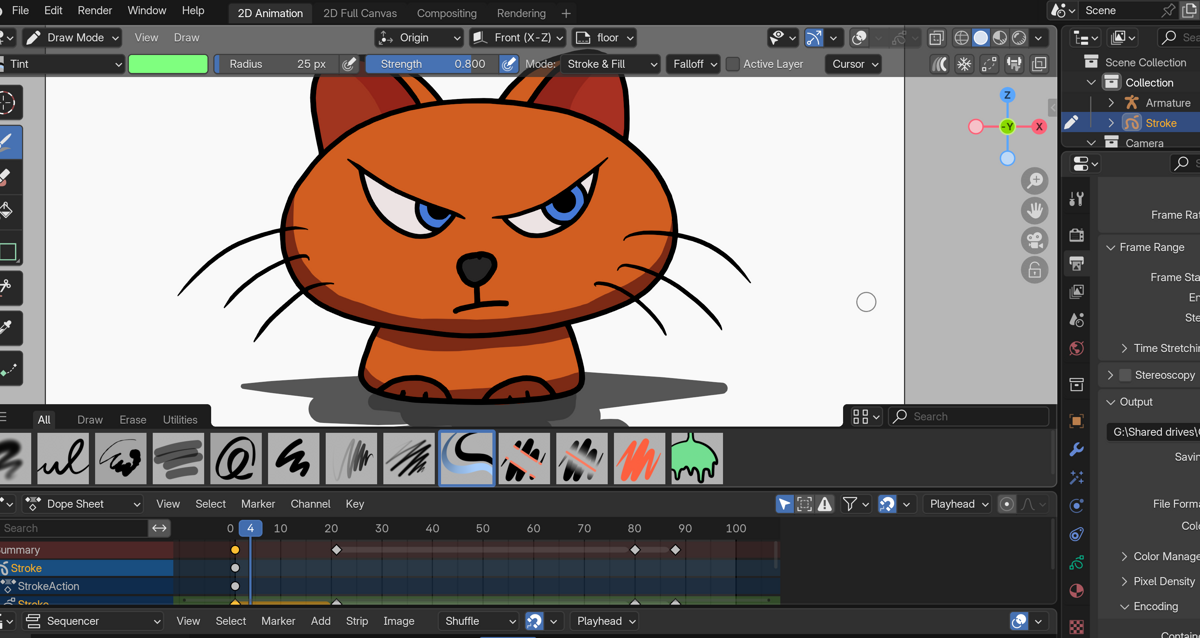 Blender Grease Pencil: Draw, Animate & Create 2D Art in a 3D World ...