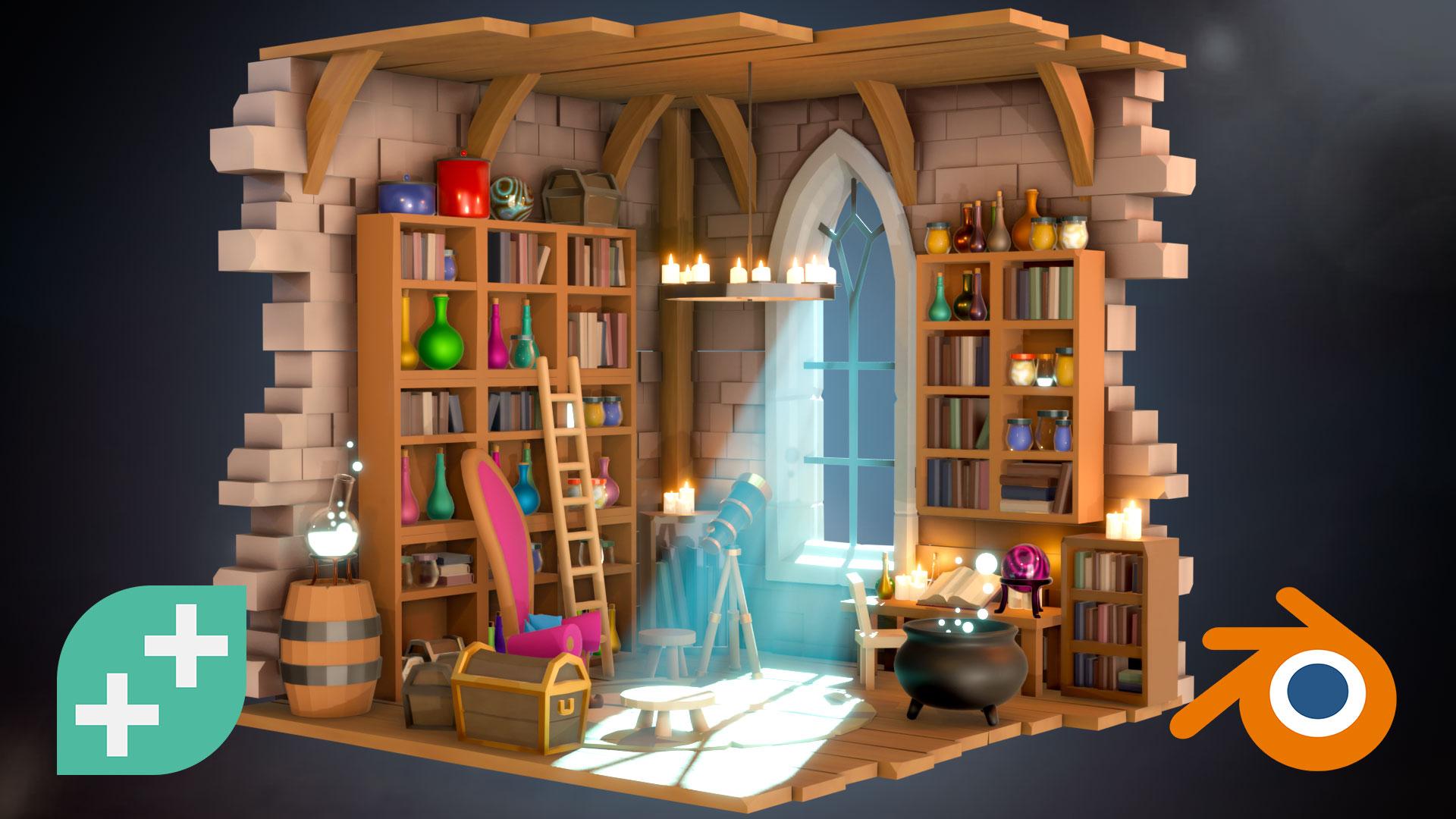 Blender Isometric Scenes: Craft Stunning Fantasy Worlds | GameDev.tv